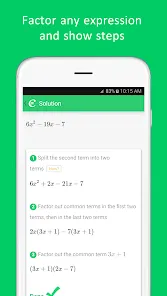 Cymath - Math Problem Solver
