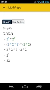 MathPapa - Algebra Calculator Download