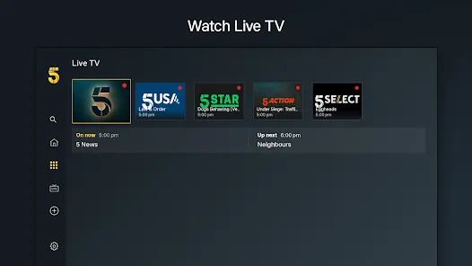 My5 - Channel 5 App – Features, Download & Overview | Appopts