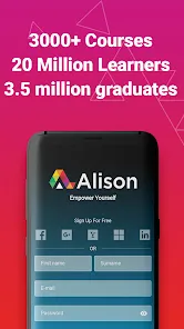 Alison: Online Courses App – Features, Download & Overview | Appopts